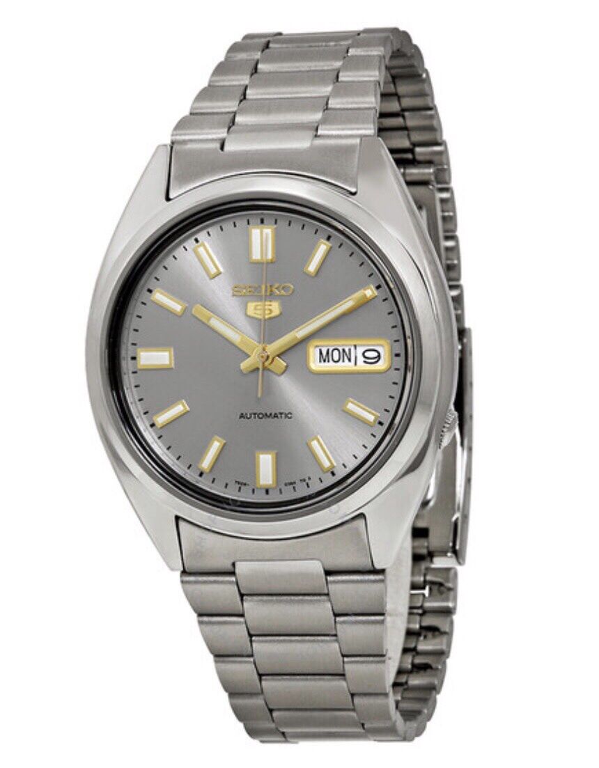 Seiko 5 SNXS73K SNXS75K SNXS77K SNXS79K Grey dial SNXS75, White dial ...