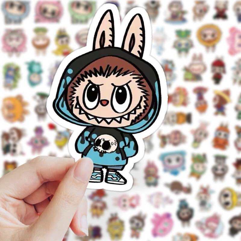 LABUBU Diary Series - Jelly Sticker สติกเกอร์ลาบูบู้ (สุ่มลาย) | Lazada ...