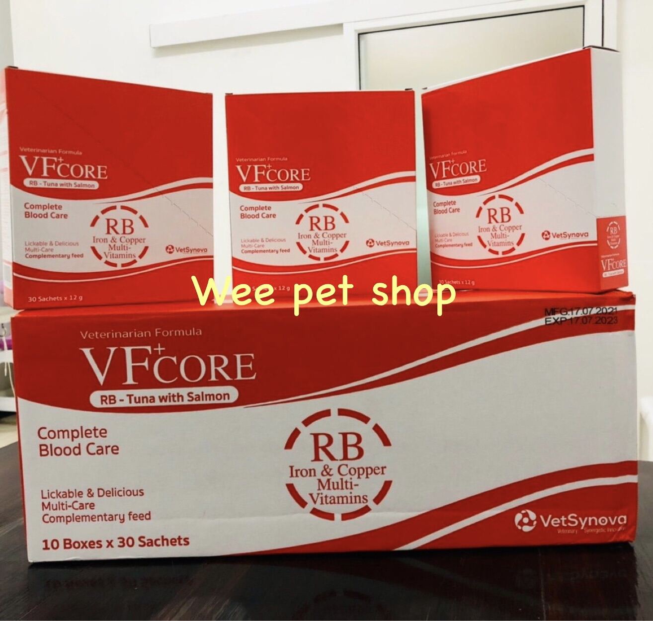 VFcore RB อาหารเสริม บำรุงเลือด (1 กล่อง บรรจุ 30 ซอง) | Lazada.co.th