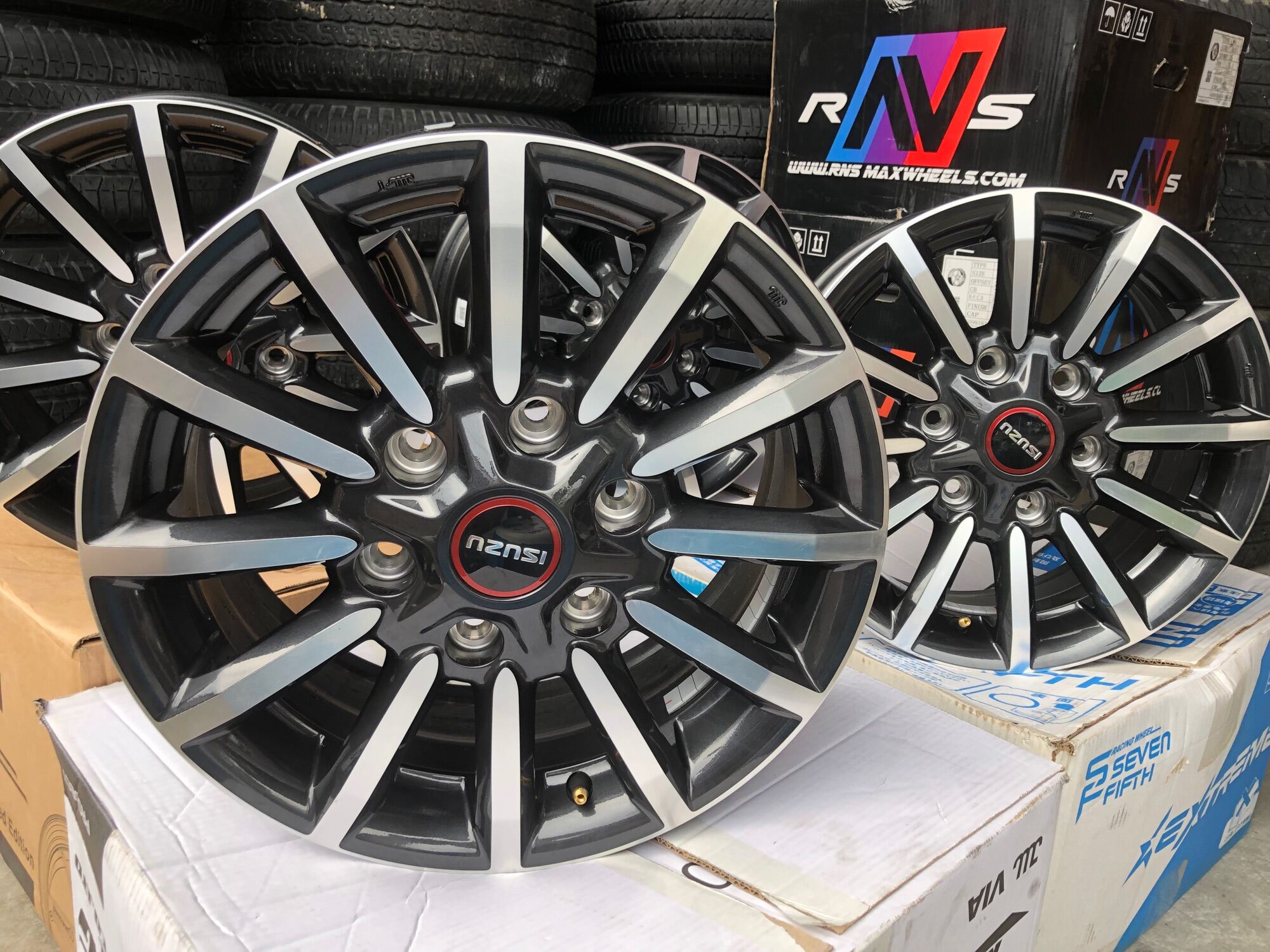 ล้อแม็คอีซุซุIsuzu d-maxปี2021 ขอบ16 ของแท้ ราคาต่อวง - C.Service ...