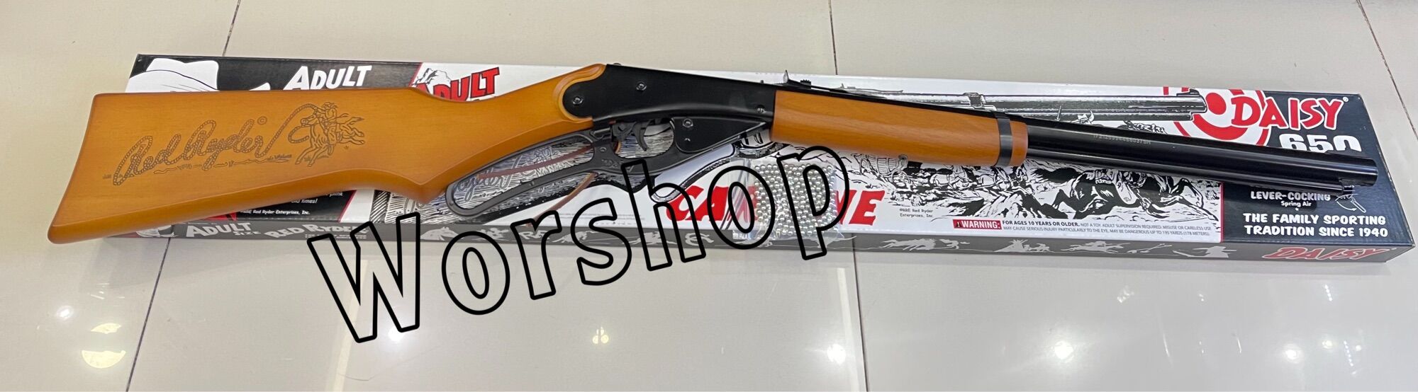 ปืนบีบีกัน รุ่น DAISY RIDER สปริงคานเหวี่ยง ไม้แท้ ลูกกระสุน4.5 MM ...