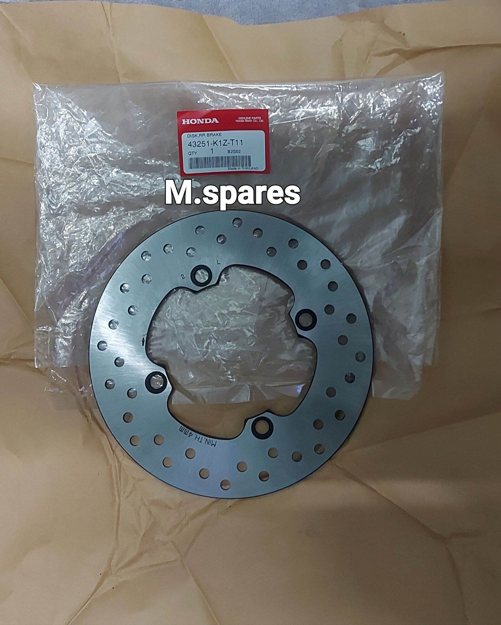 จานดีสเบรคหลัง คลิก160/CLICK160 จานแท้เบิกศูนย์ | Lazada.co.th