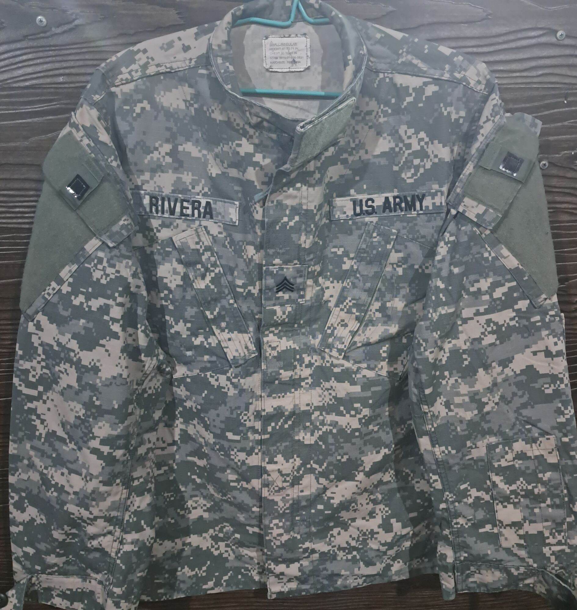 เสื้อทหารอเมริกาUSมือสองของแท้ลายดิจิตอลACU - UB ARMY SHOP - ThaiPick