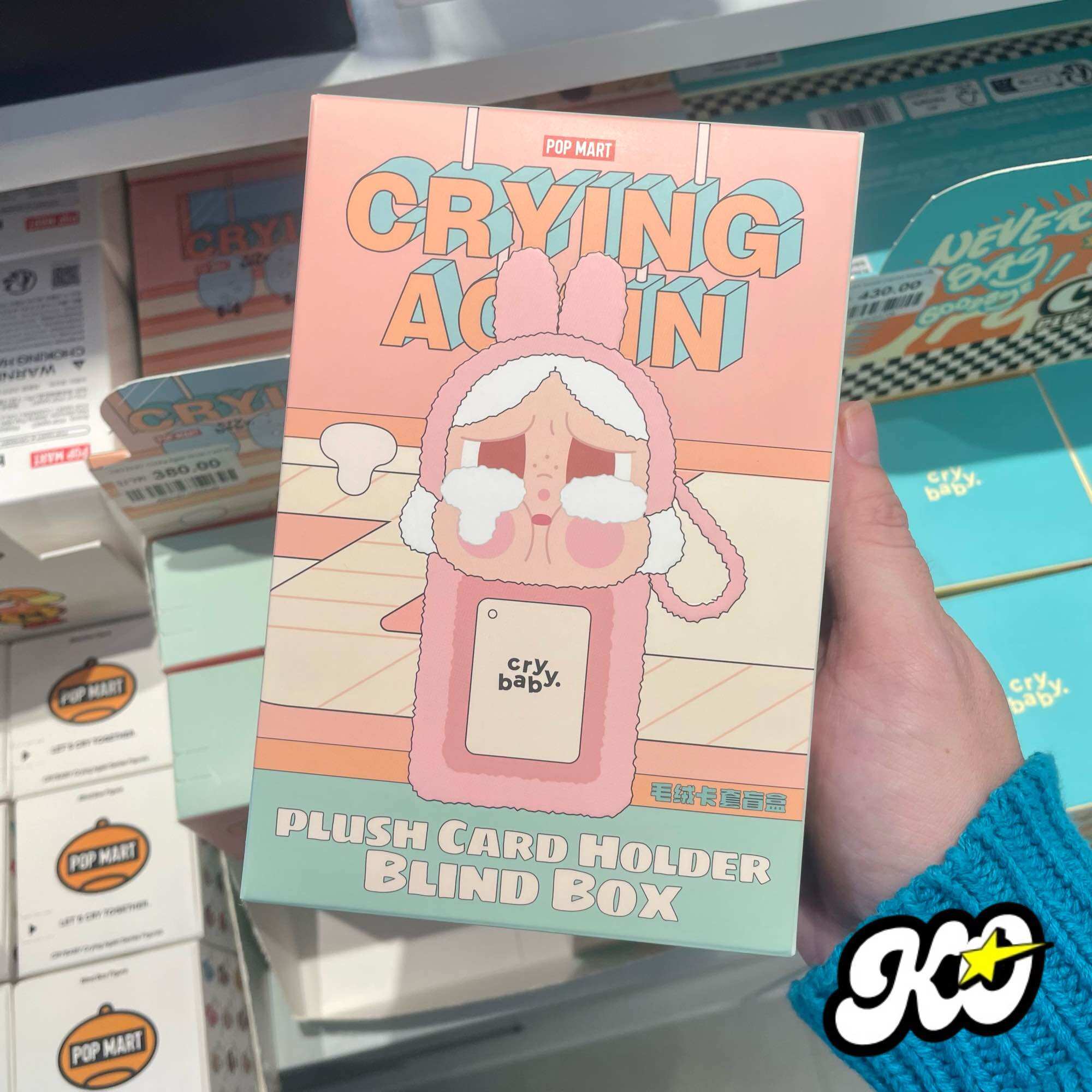 ของแท้พร้อมส่ง ที่ใส่บัตร CRYBABY Crying Again Series Card Holder ...