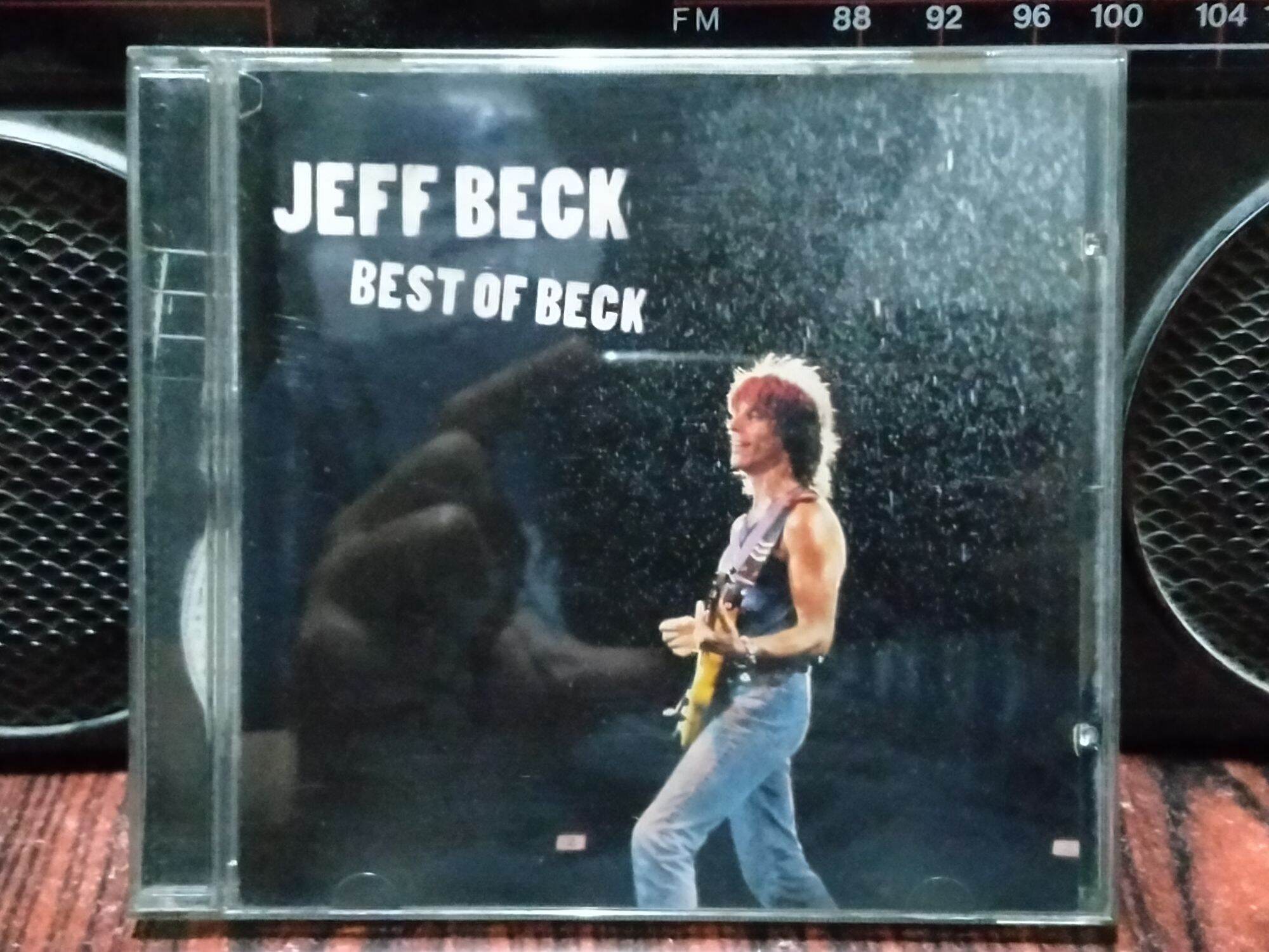 ซีดีเพลงสากลร็อค Jeff Beck Best of Beck 1995 ปก-แผ่นสภาพดี มีรอยขนแมว ...