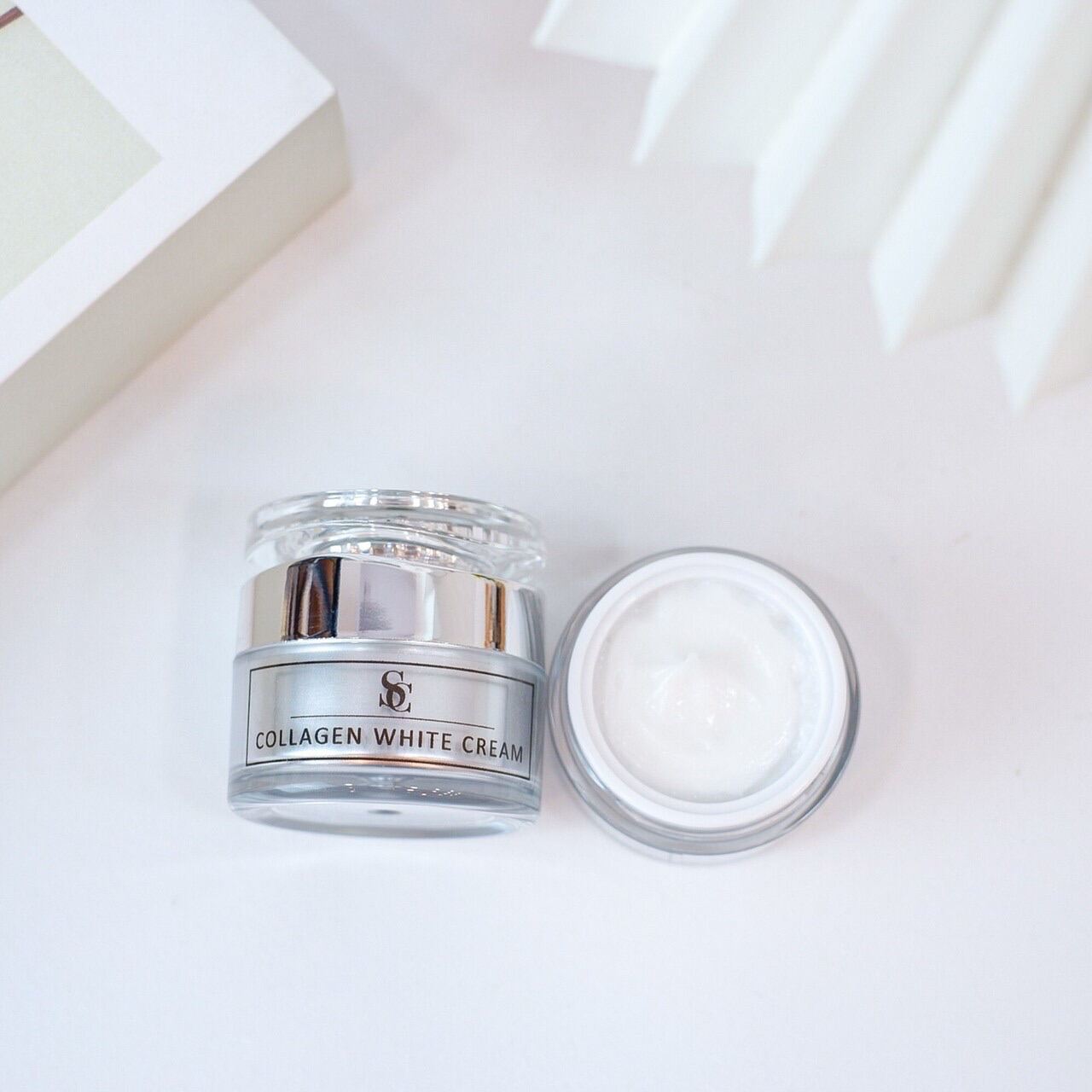 Sc collagen white cream (แก้ฝ้า กระ จุดด่างดำ) - เอสซี ครีม - ThaiPick