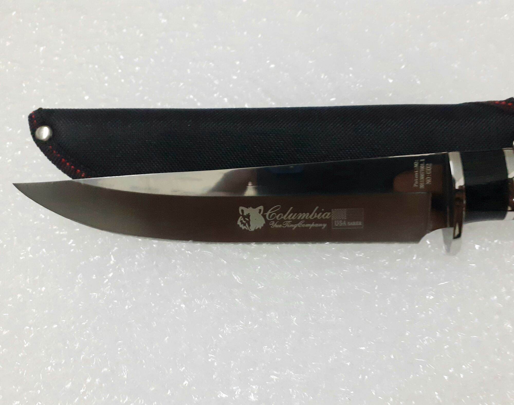 มีดพก มีดอุปกรณ์เดินป่าและทำครัว น้ำหนักเบาพกพาสะดวก มีดColumbia แท้ ...