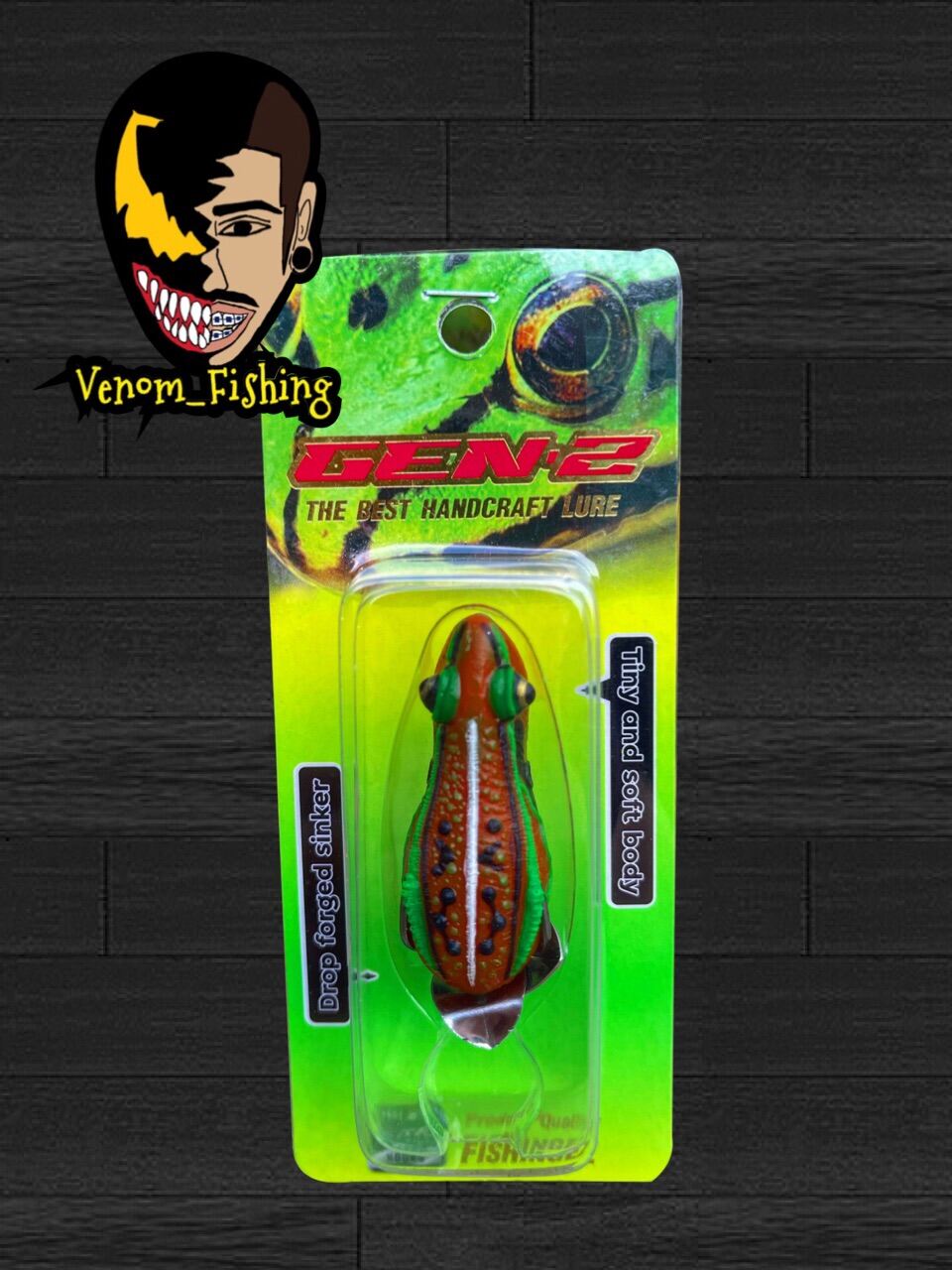 เหยื่อปลอม กบยาง GEN’2 FISHING EZ (กบยางเจน2) | Lazada.co.th