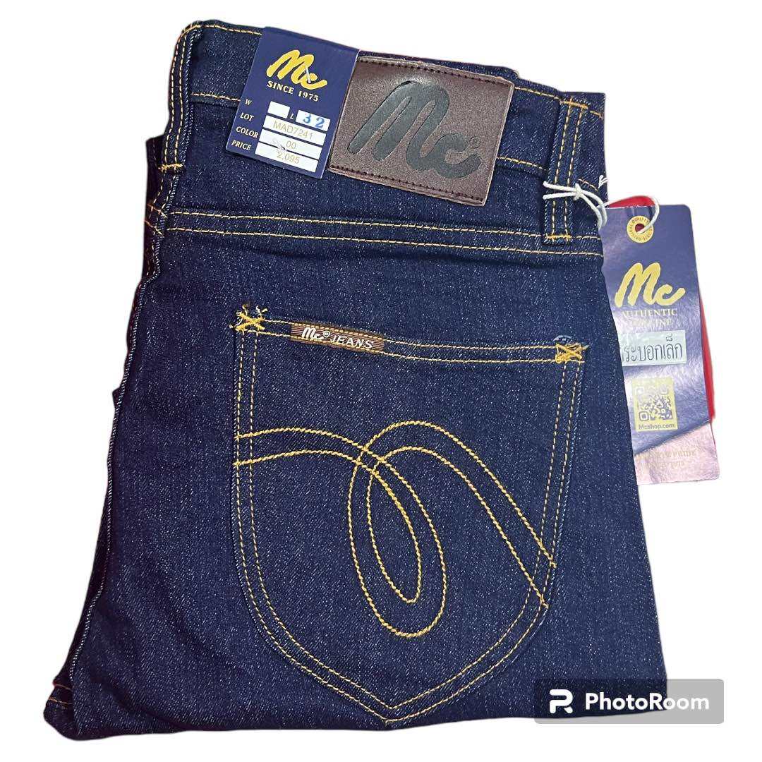 กางเกงยีนส์แม็ก Mc jeans กางเกงยีนส์ผ้ายืด(ขากระบอกเล็ก กระดุม)สินค้าส่งเร็ว 2ถึง 3 วันลูกค้า ...