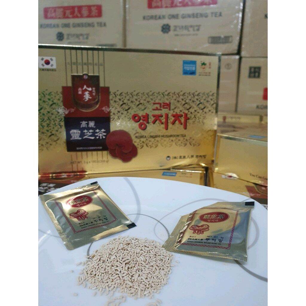 ชาเห็ดหลินจือเกาหลี แท้ 💯 พร้อมส่งไทย Korea Linghi Mushroom Tea ชาเห็ด ...