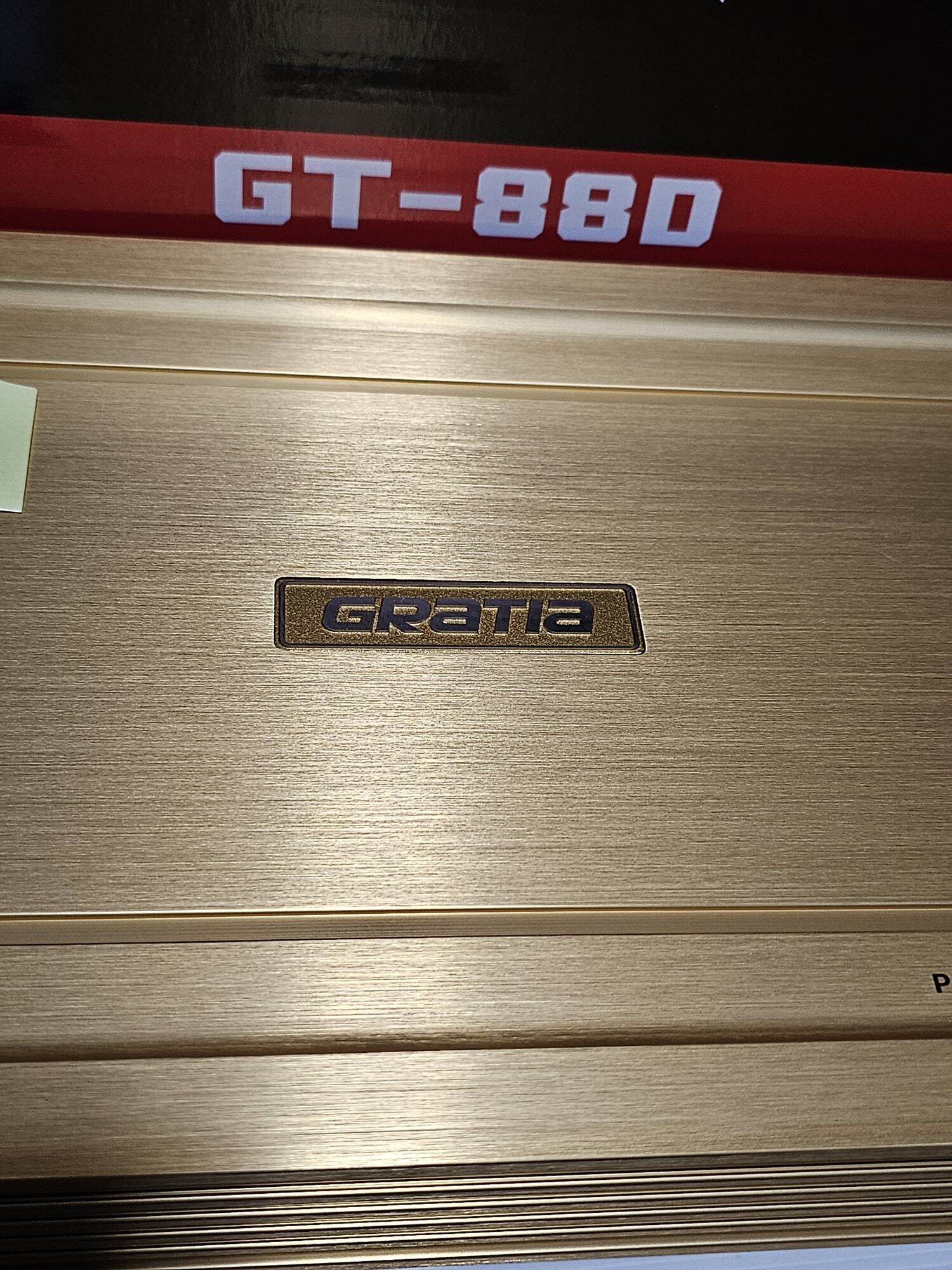 เพาเวอร์แอมป์ Gratia รุ่น GT-88D 4500 Watts Class D ขับซับ 10 นิ้ว-12 นิ้ว ได้ทุกสเปค แรงกำลังดี ...