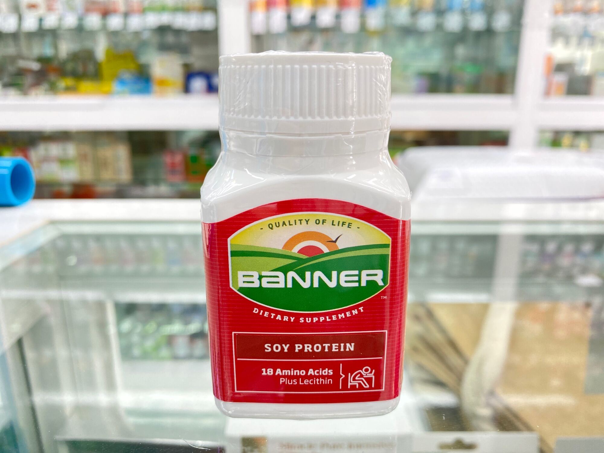 Banner Soy Protein 30 Capsules แบนเนอร์ ซอยโปรตีน บรรจุ 30 แคปซูล - ANG Pharmaceuticals - ThaiPick