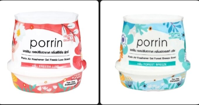 เจลปรับอากาศ PORRIN(180กรัม)กลิ่นFREESIALUXEFORESTBREEZE - FAN28SHOP ...