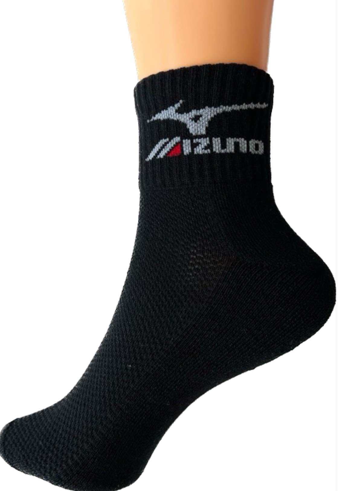 ถุงเท้ากีฬา Mizuno สีดำ | Lazada.co.th