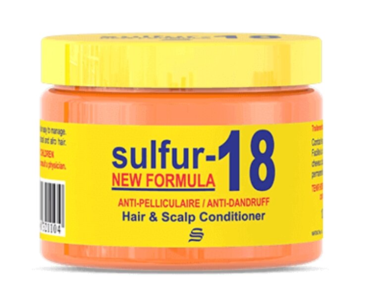 Sulphur-18 anti-pelliculaire/anti-dandruff, hair and scalp conditioner ...