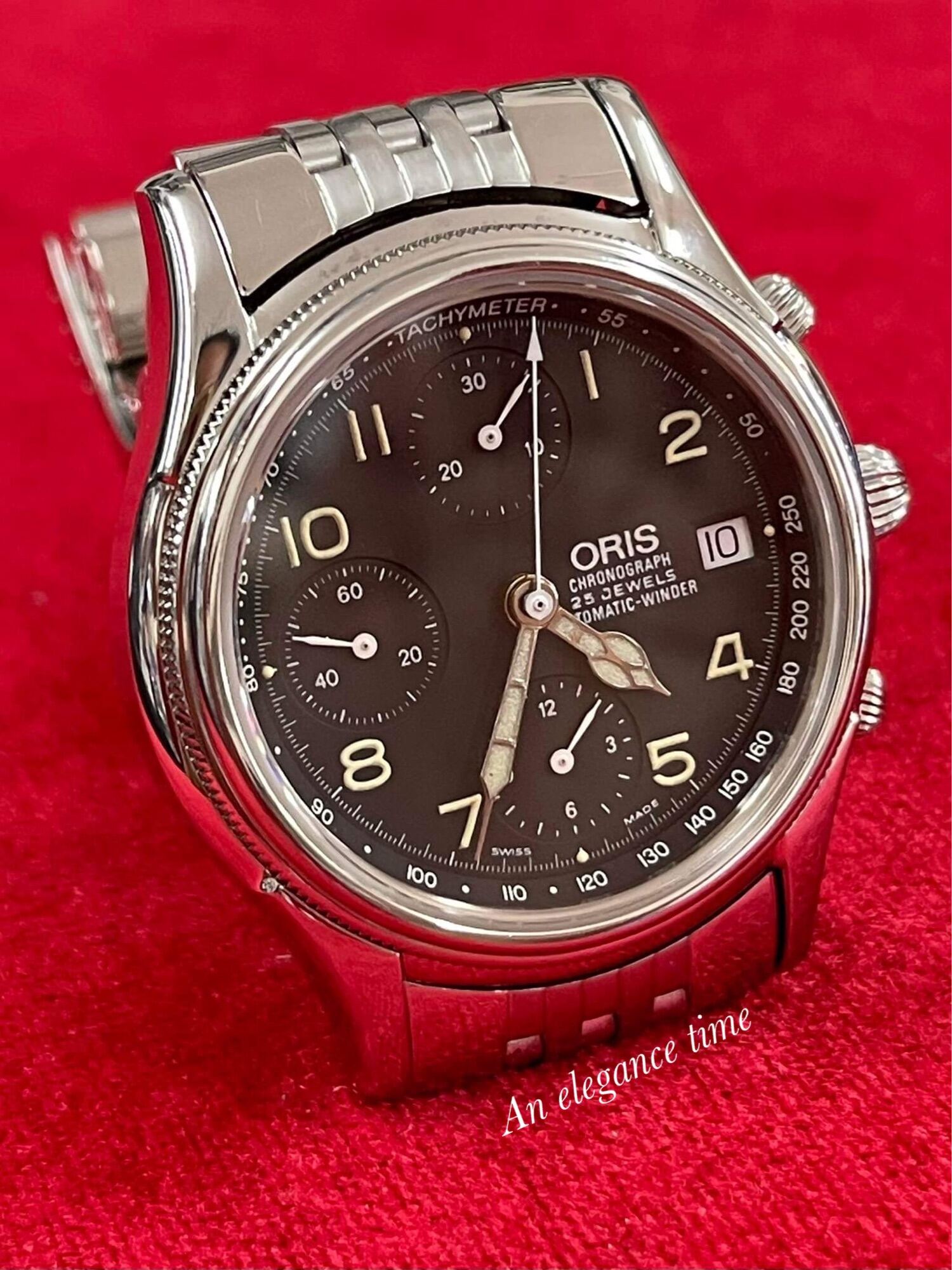 ORIS CHRONOGRAPH 25 Jewels ???? AUTOMATIC-WINDER - An elegance time ...
