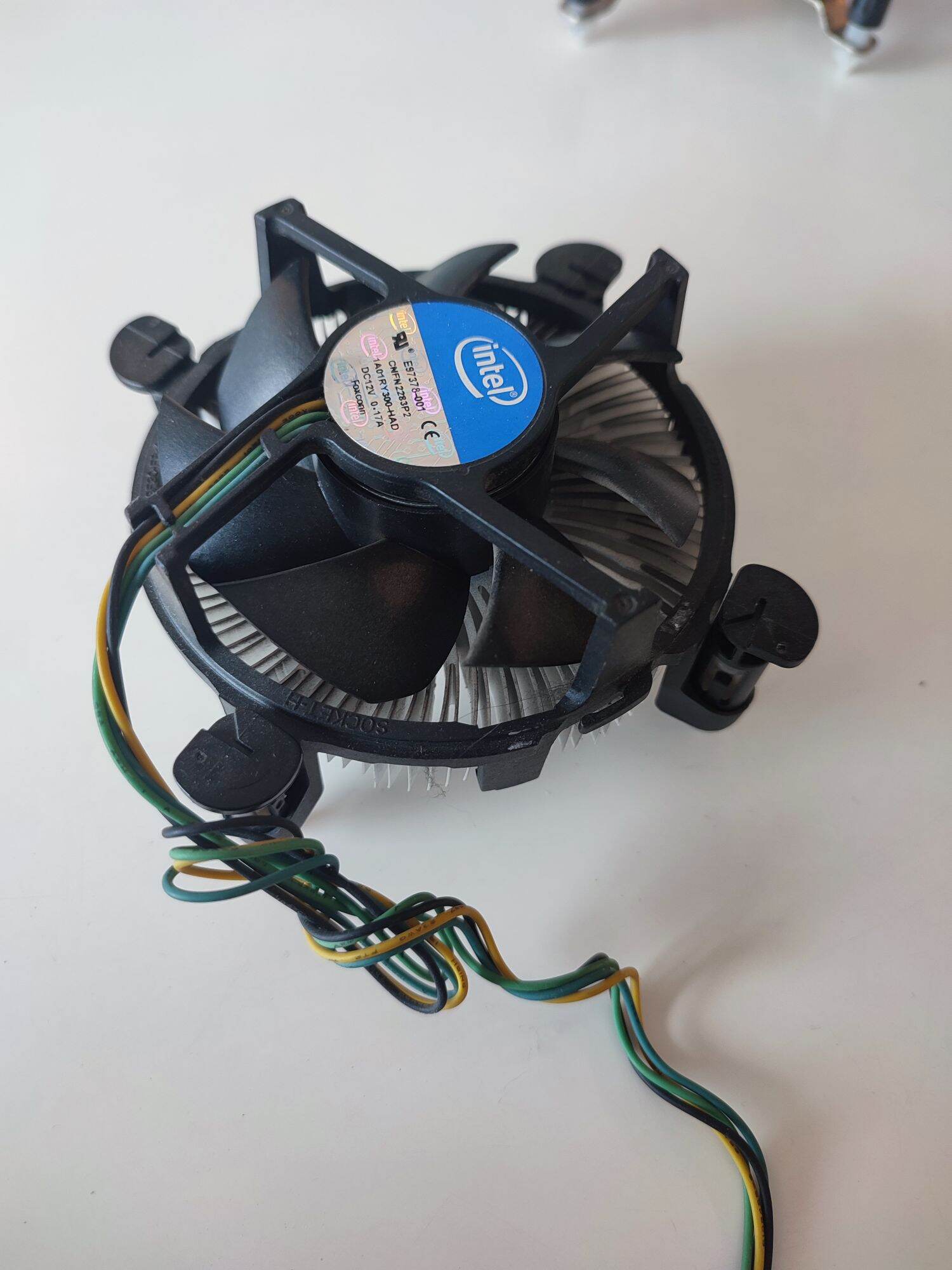 Fan cpu intel 1156 1155 1150 1151 พัดลมระบายความร้อน มือสอง แกนทองแดง ...