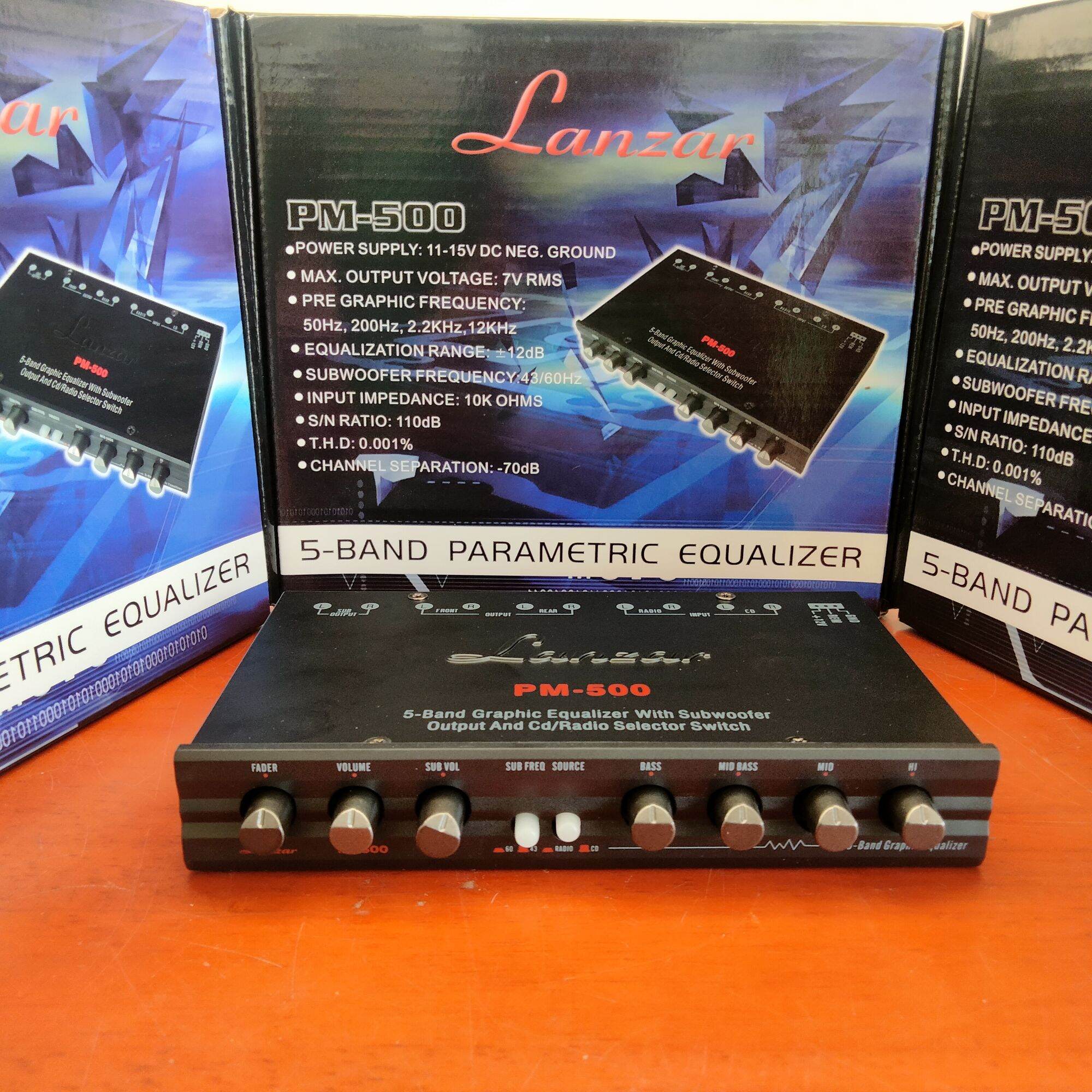 ปรี แบนด์ Lanzar 5 แบน PM-500 เล่นง่าย volume แยกชัดเจน โปรสุดคุ้มด่วนๆ ...