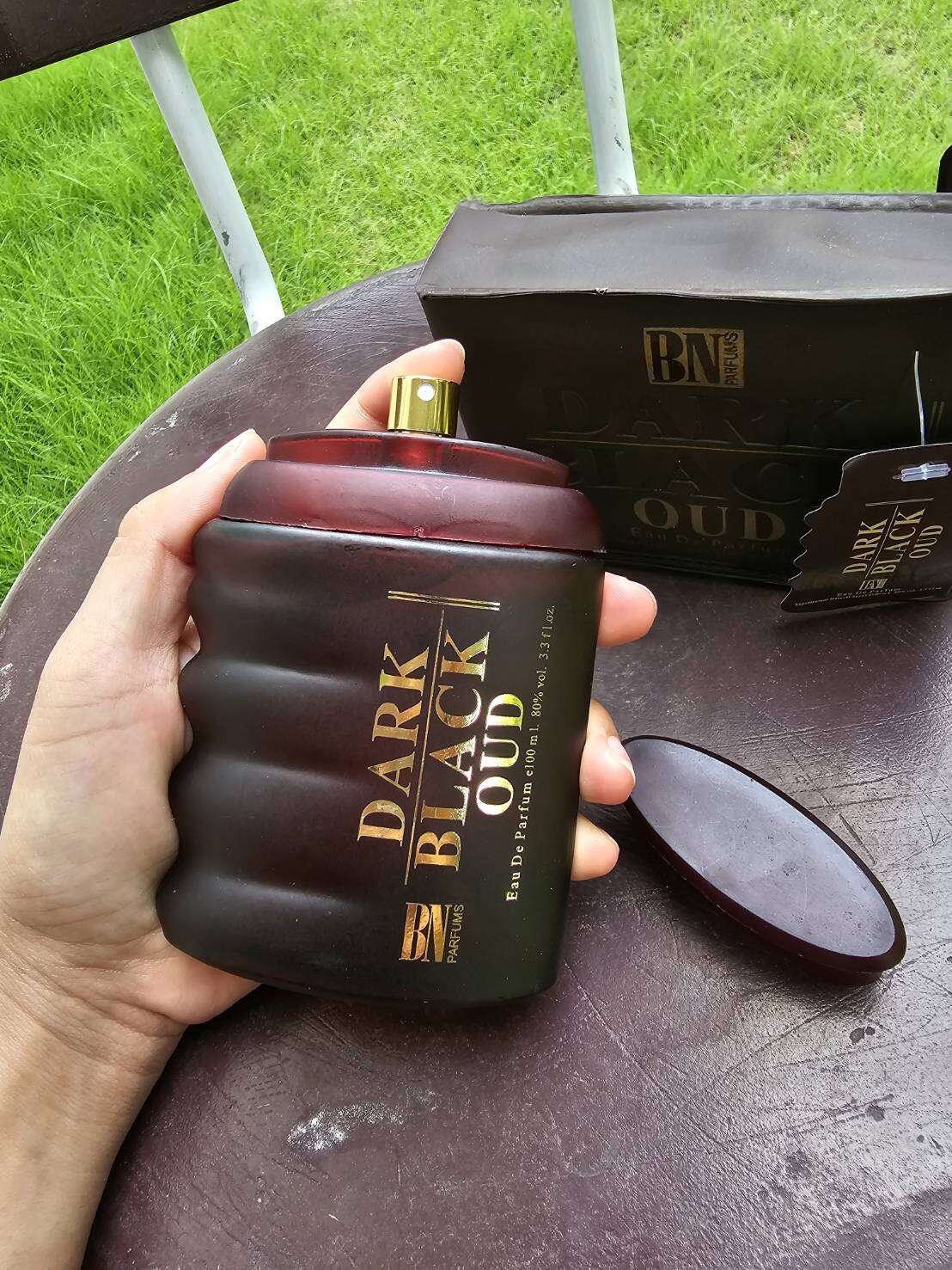 น้ำหอมผู้ชายกลิ่น DARK BLACK OUD แบรนด์ BN PARFUMS Eau de parfum 100 ml ...