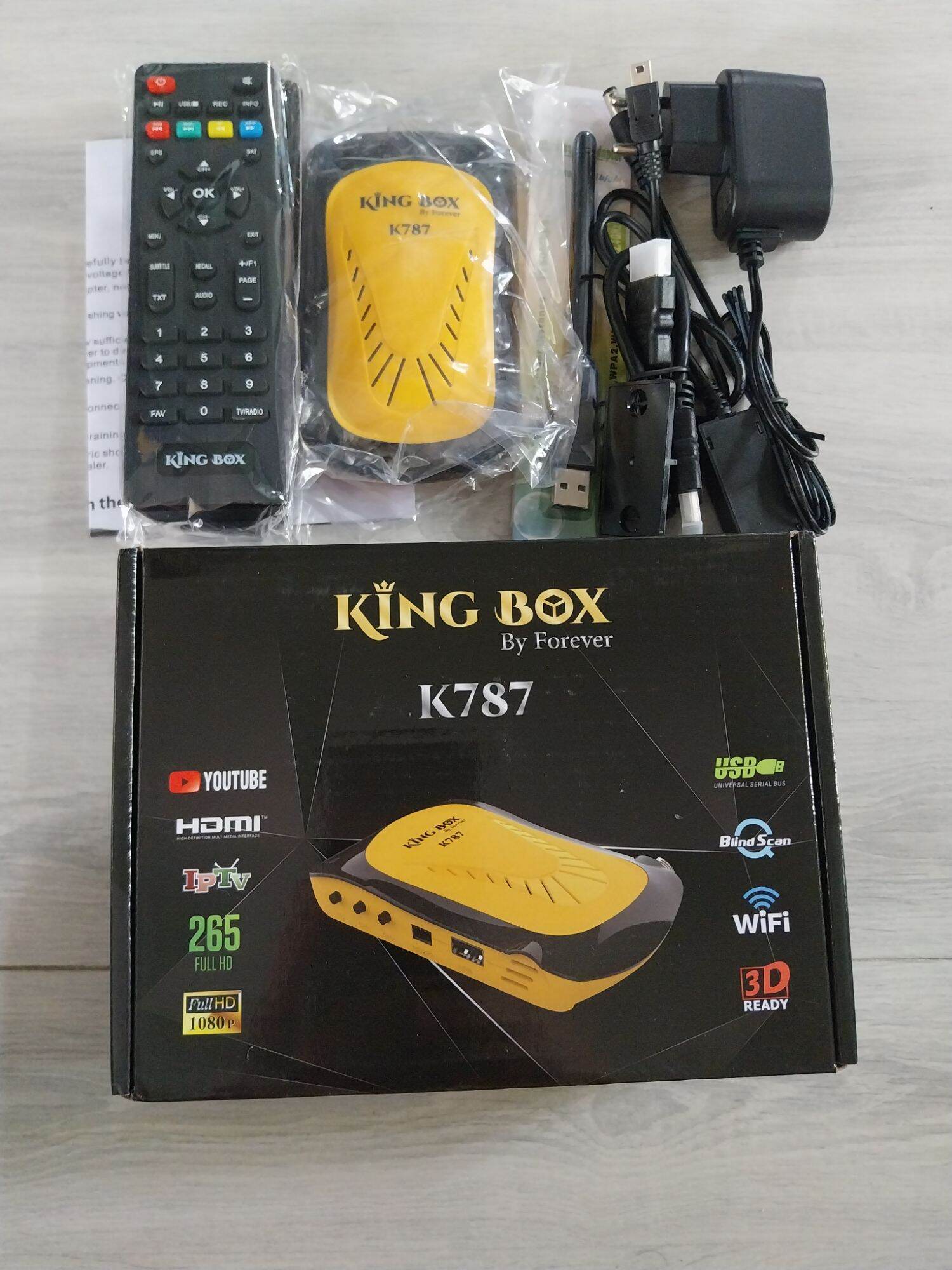 กล่องดาวเทียม KING BOX K787 | Lazada.co.th