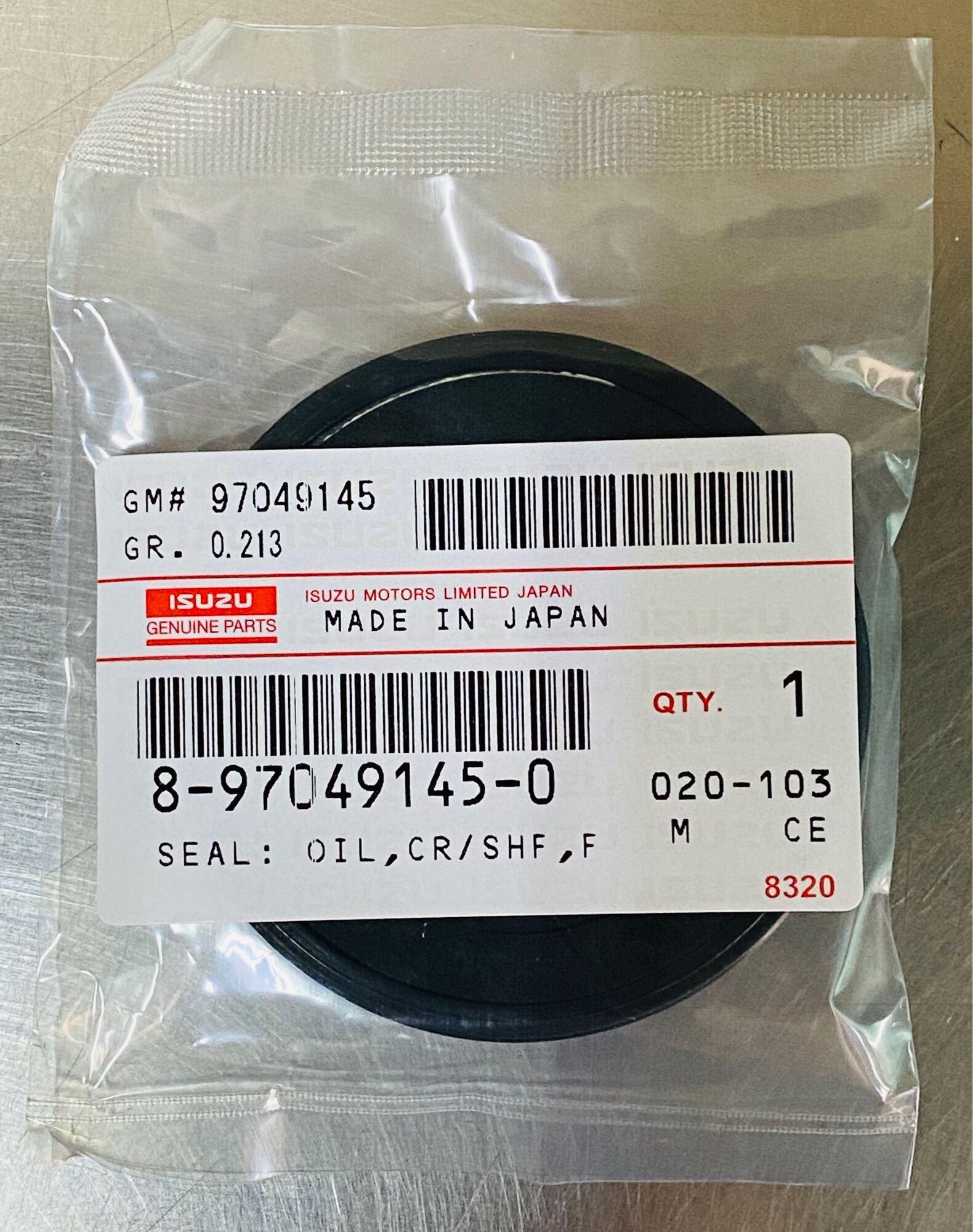 ซีลคอหน้า แบบสักหลาด ISUZU TFR, D-MAX, ALL NEW D-MAX ยกเว้นเครื่อง 1.9 ...