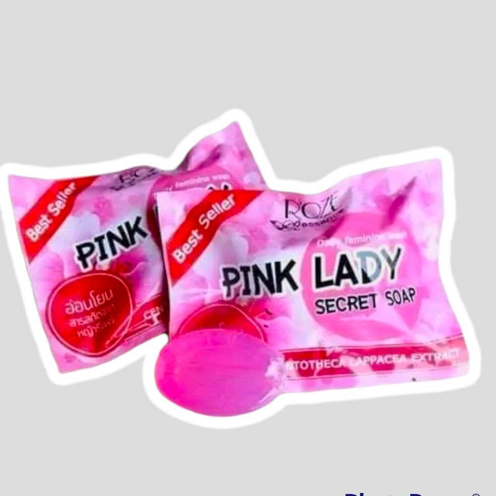 (2 ก้อน) สบู่พิ้งค์เลดี้ PINK LADY SECRET SOAP 30gสบู่สูตรอ่อนโยนเฉพาะ ...
