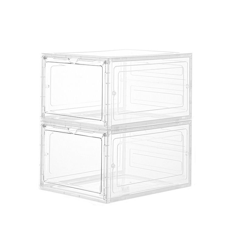ซื้อ 1 แถม 1 กล่องใส่รองเท้า shoe boxes พลาสติกใส กล่องใส่รองท้า กล่องรองเท้า Sneaker กล่องใส่ ...