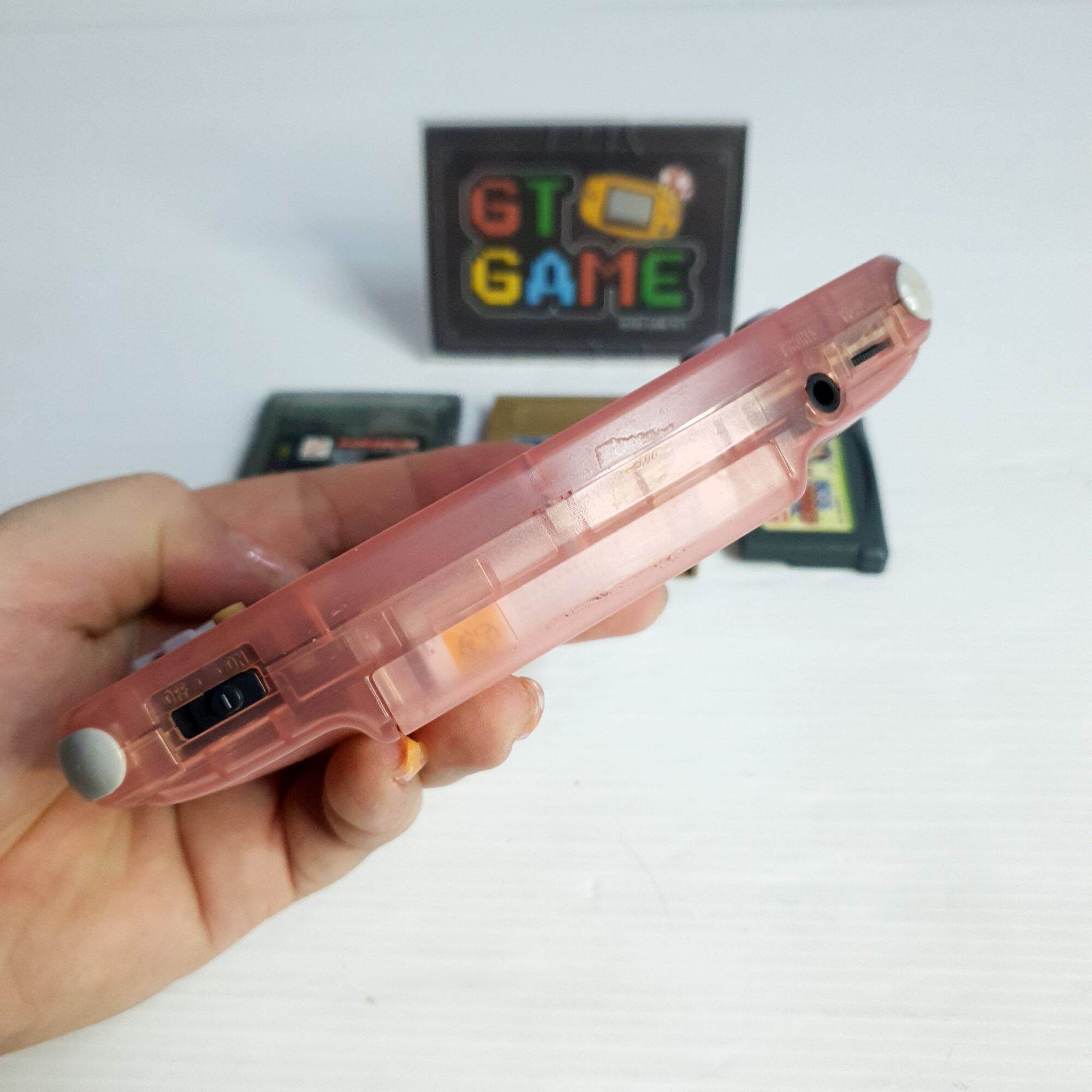 Gameboy advance Translucent pink (2001)ゲームボーイアドバンス AGB-001???? JAPAN ...