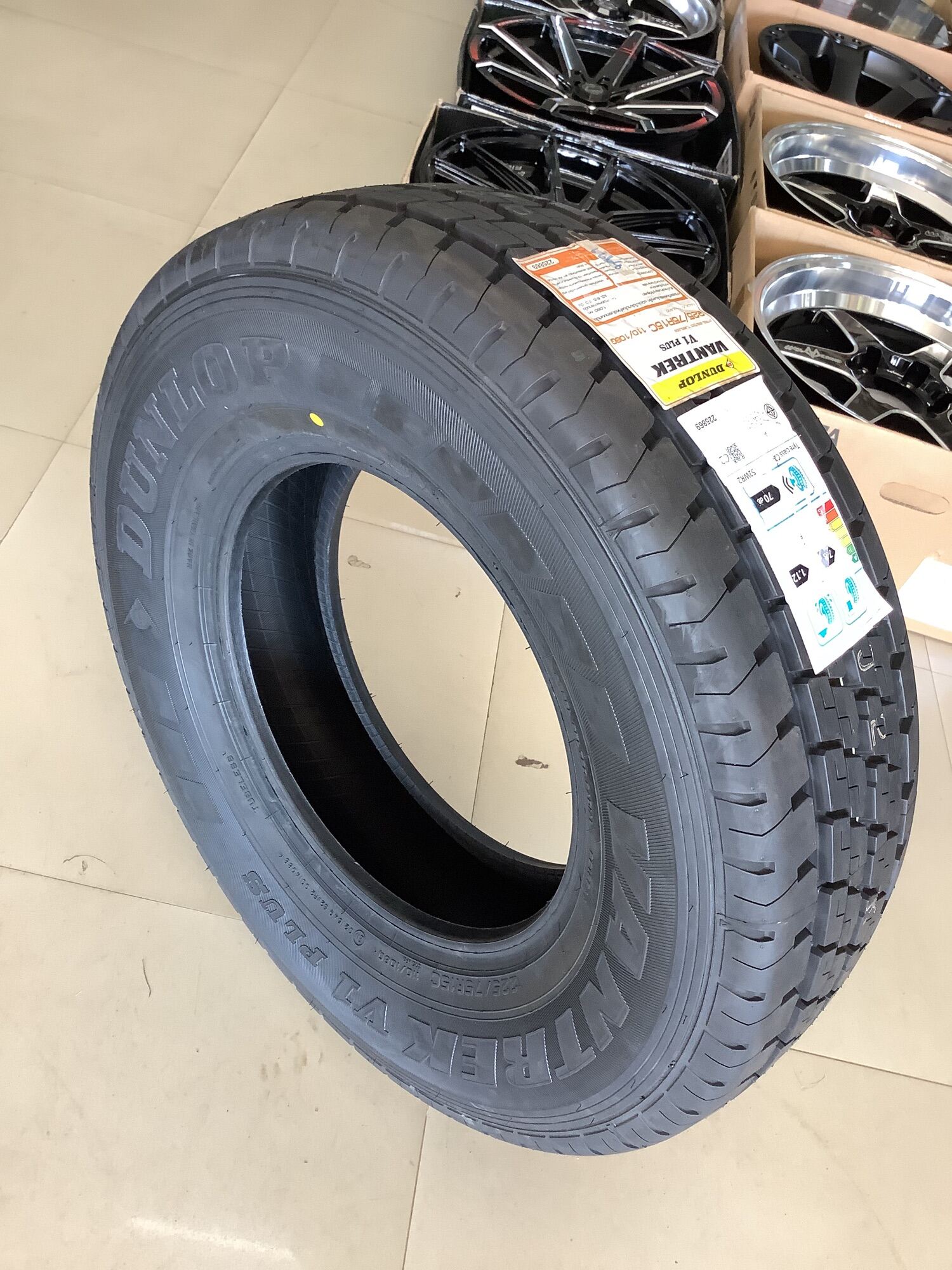225/75R15 DUNLOP V1+ ยางใหม่ปี2021????????ราคาต่อเส้น ฟรีจุ๊บลมยาง ...