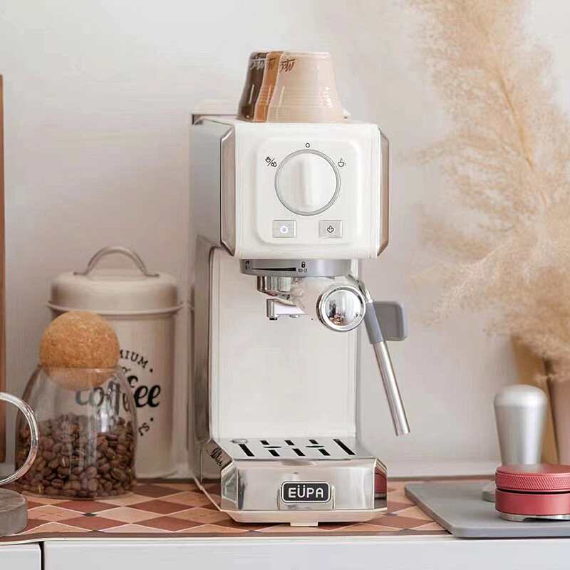 Eupa TSK-1820RB เครื่องชงกาแฟกึ่งอัตโนมัติอิตาลีสแตนเลสขนาดกะทัดรัดเครื่องชงกาแฟเอสเปรสโซพร้อม ...