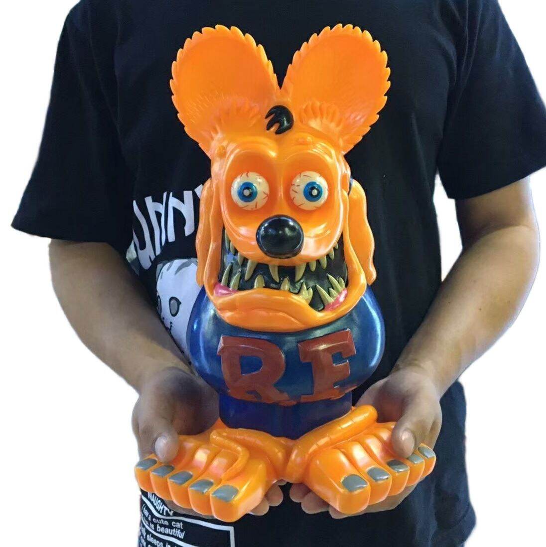 โมเดลซอฟ Rat Fink RF. หนูผี แรทฟิงค์ ขนาด33cm. มีกล่อง | Lazada.co.th