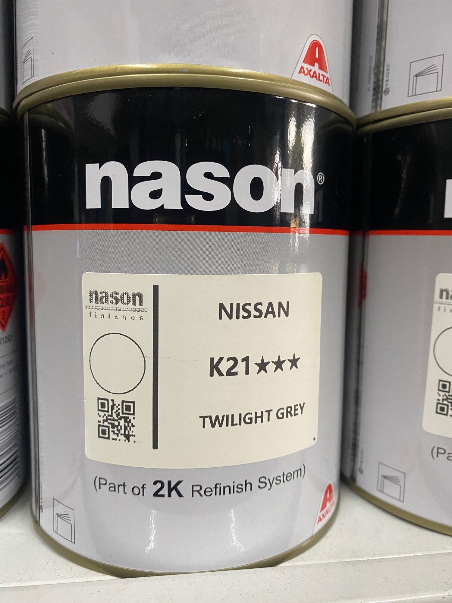 สีเบอร์ Nissan K21 3 ดาว สีเบอร์ nason สีพ่นรถยนต์ สีพ่นมอเตอร์ไซค์ 2k ...