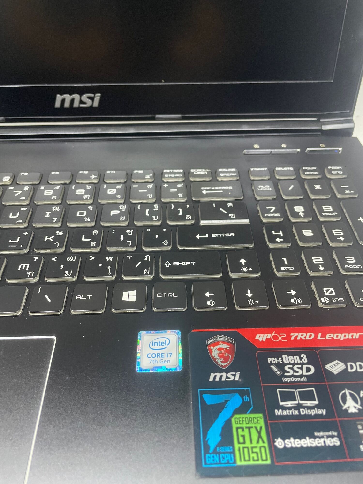 โน็ตบุ๊คมือสอง เกมมิ่ง msi i7เล่นเกมเเรงสบาย - AITCOMPUTER - ThaiPick