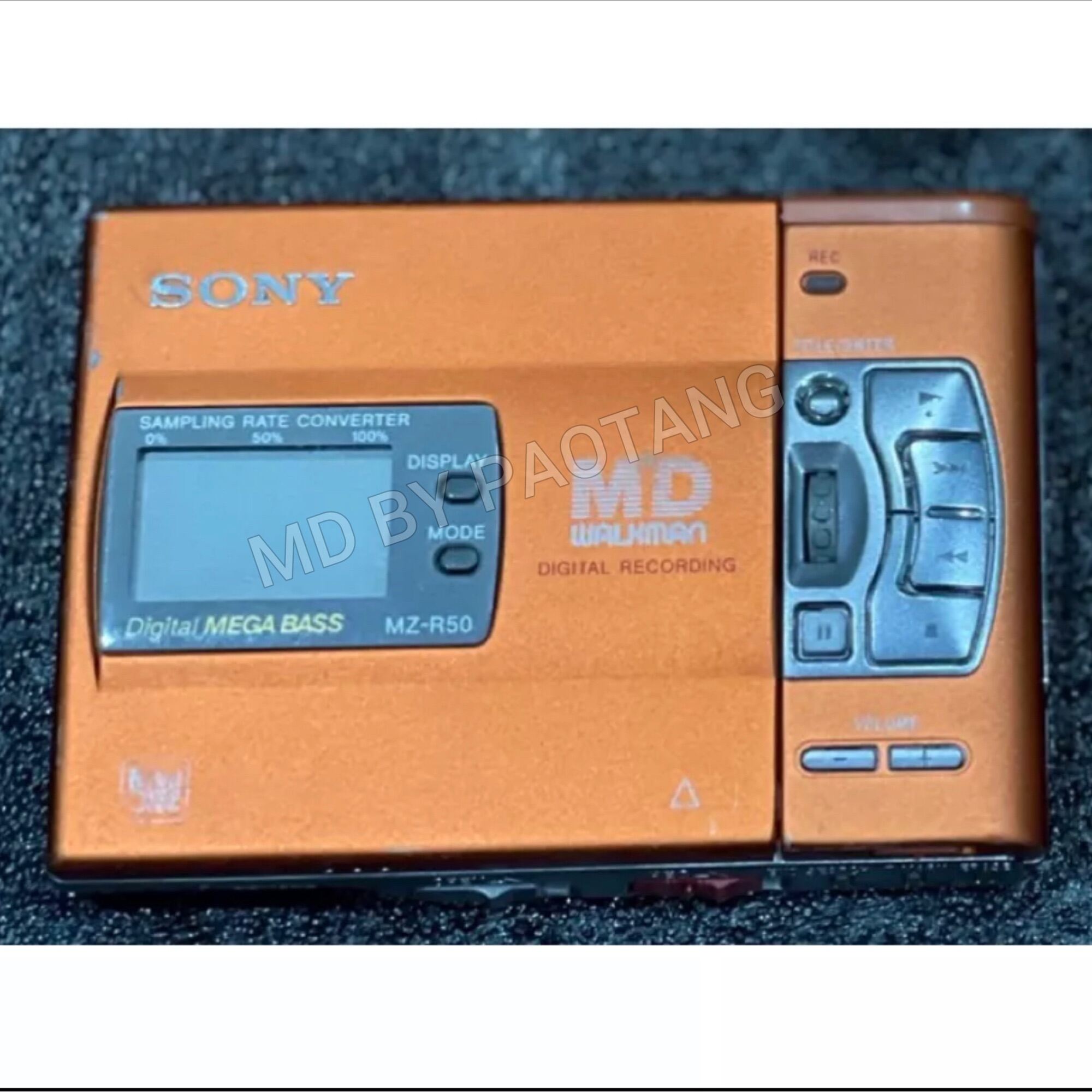 SONY MD PLAYER MZ-R55 GOLD - MD, CD, DVD, CASSETTE TAPE BY เป๋าตังค์ แรร์ไอเท็ม - ThaiPick
