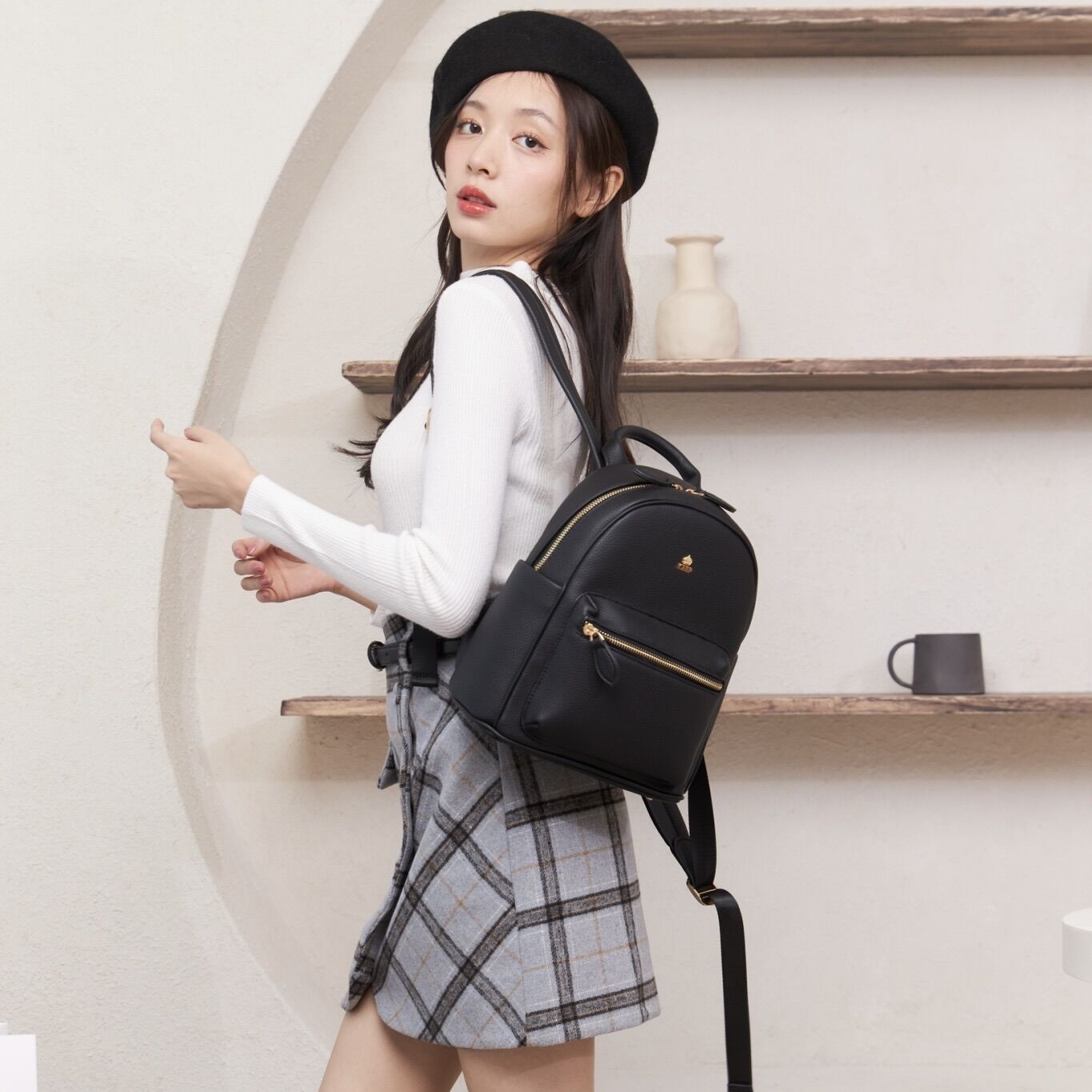 [ New Collection ] กระเป๋าเป้ KEEP BAG รุ่น KYLA backpack ตัวหนังนุ่ม ...