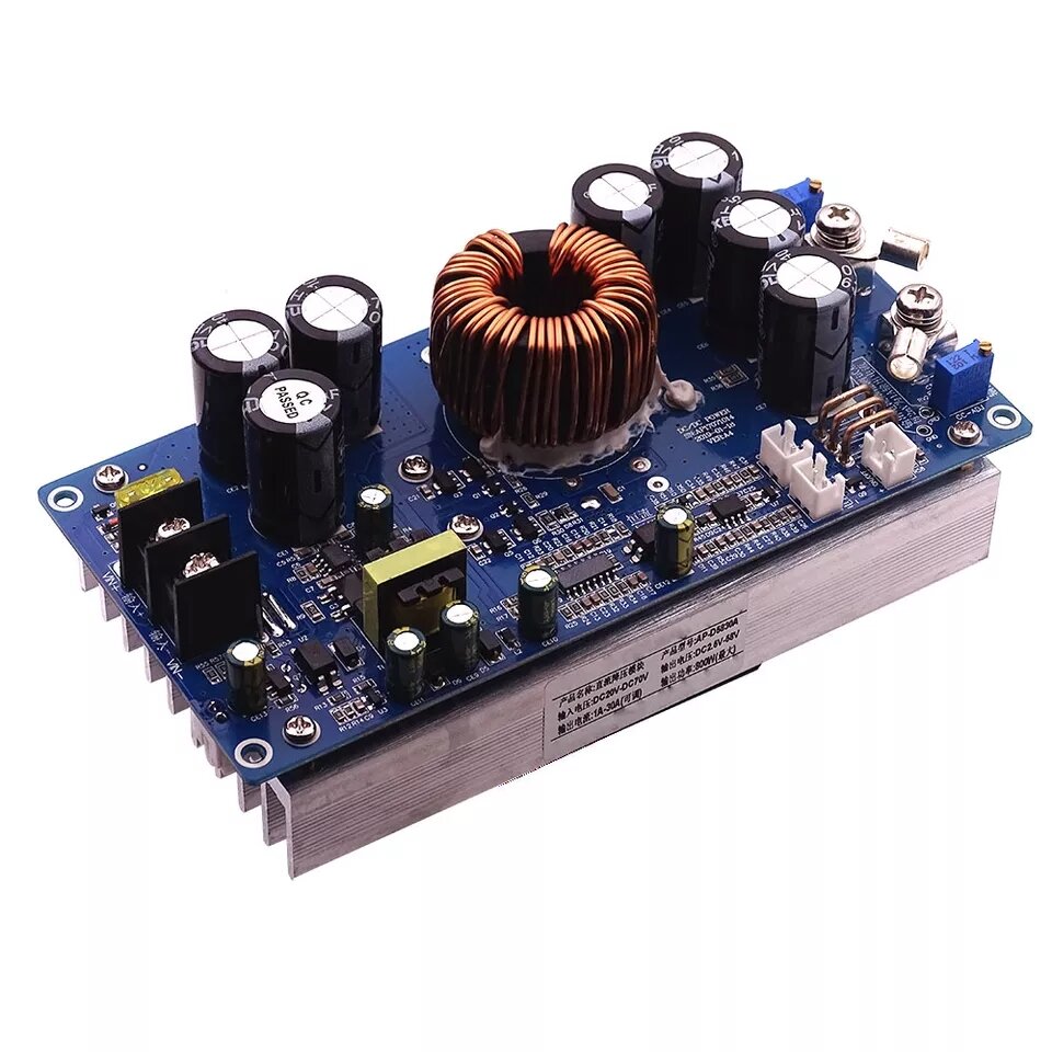 #โมดูลลดแรงดัน DC-DC Step Down Buck Converter 800W 30A ⚡ไฟเข้า 20V-70V ...