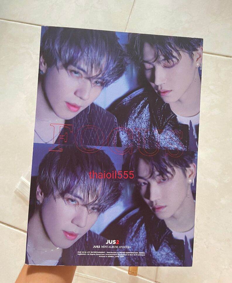 พร้อมส่ง! ????อัลบั้ม เปล่า Jus2 FOCUS (GOT7 JB+YUGYEOM) - Thaioil555 ...