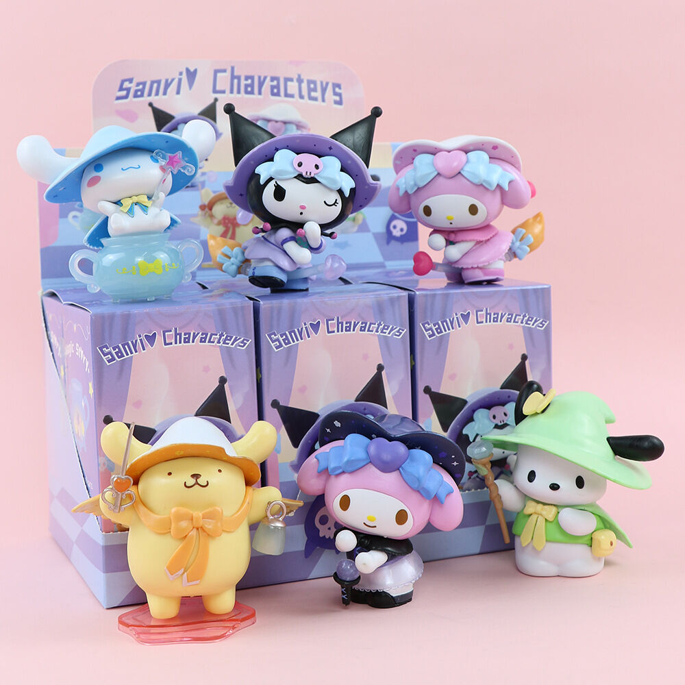 Sanrio blind BOX Magic Story Series Kuromi Cinnamoroll หุ่นอะนิเมะทำนอง ...