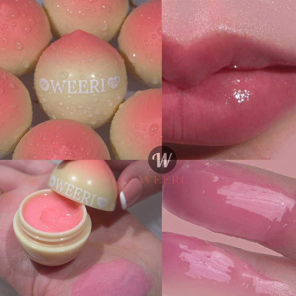 Peach Lip Mask (Weeri Lip Sleeping Mask Peach Lover) ลิปมาส์กลิปมัน ...