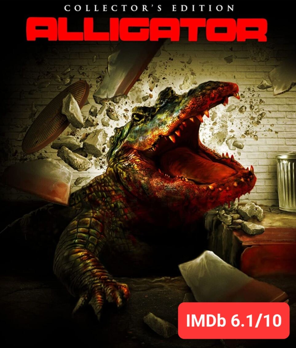DVD โคตรไอ้เคี่ยม Alligator : 1980 #หนังฝรั่ง (เสียงอังกฤษ/ซับไทย-อังกฤษ) ระทึกขวัญ ทริลเลอร์ ไซ ...