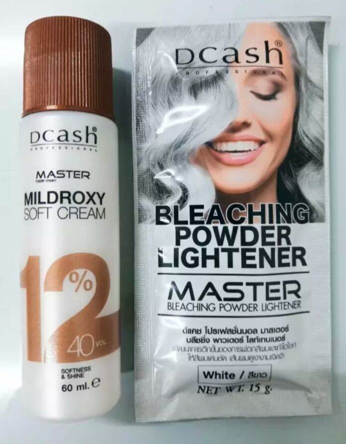 น้ำยาฟอกสีผม dcash - wilaiwan cawai beauty shop - ThaiPick