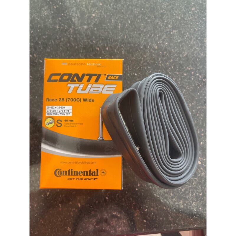 ยางใน Conti Tube 700x2025c ยางในจักรยานเสือหมอบ Continental Race Tube ...