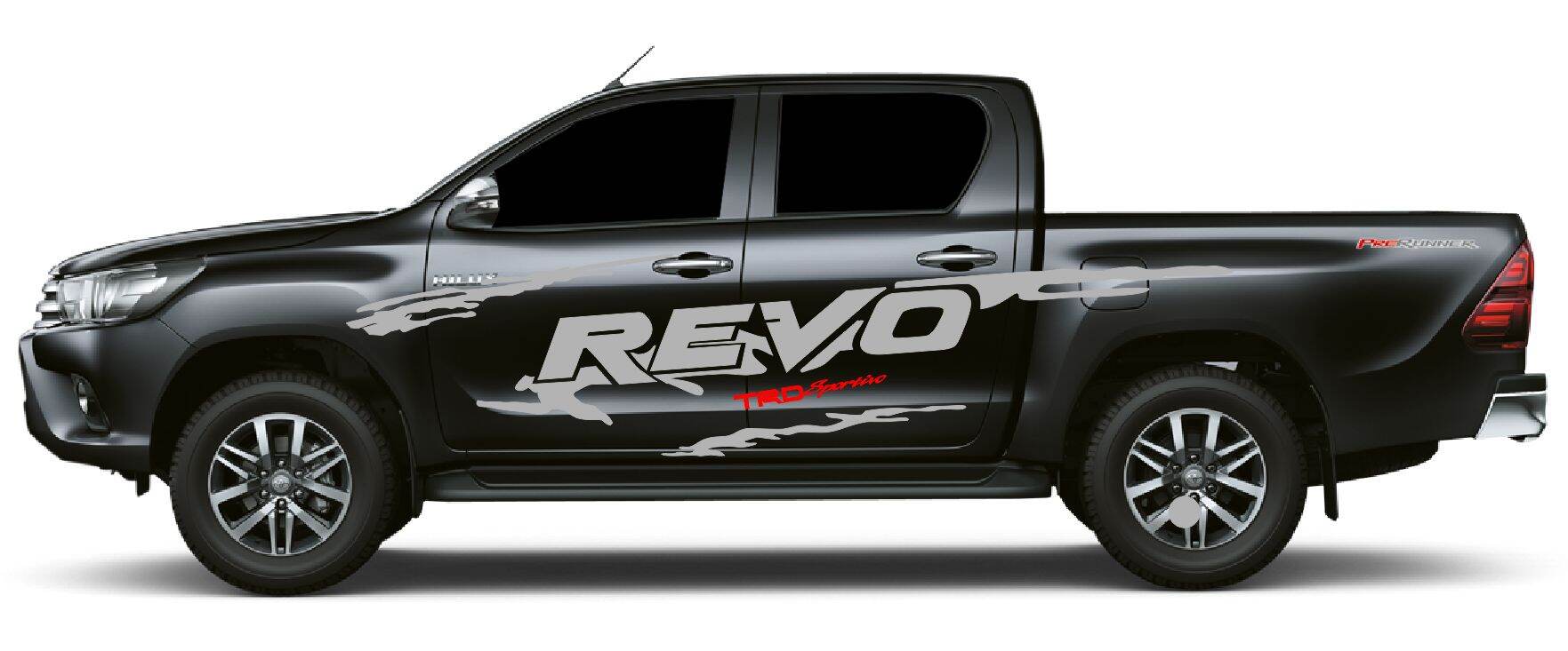 สติกเกอร์ลายติดรถToyota revo สติ๊กเกอร์แต่งรถ revo ลายรถกระบะ revo ...