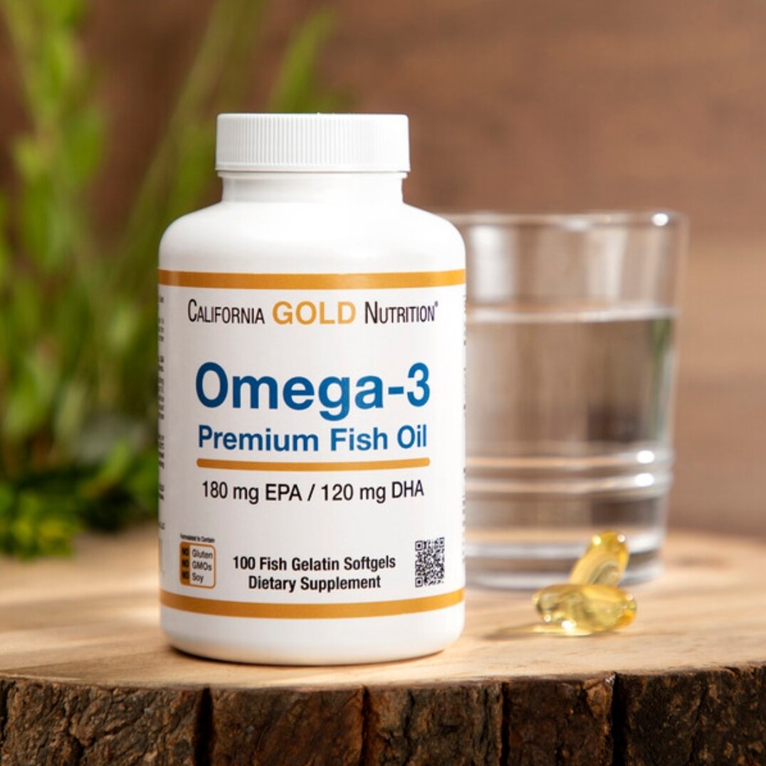 พร้อมส่ง California Gold Nutrition Omega-3 Omega 800 Premium Fish Oil ...