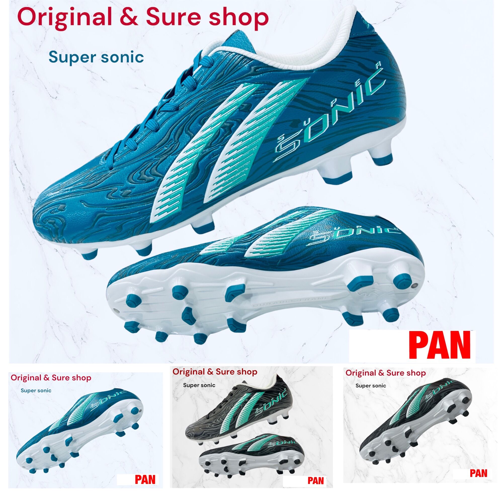 รองเท้าฟุตบอล pan รุ่น super sonic - Original & sure shop - ThaiPick