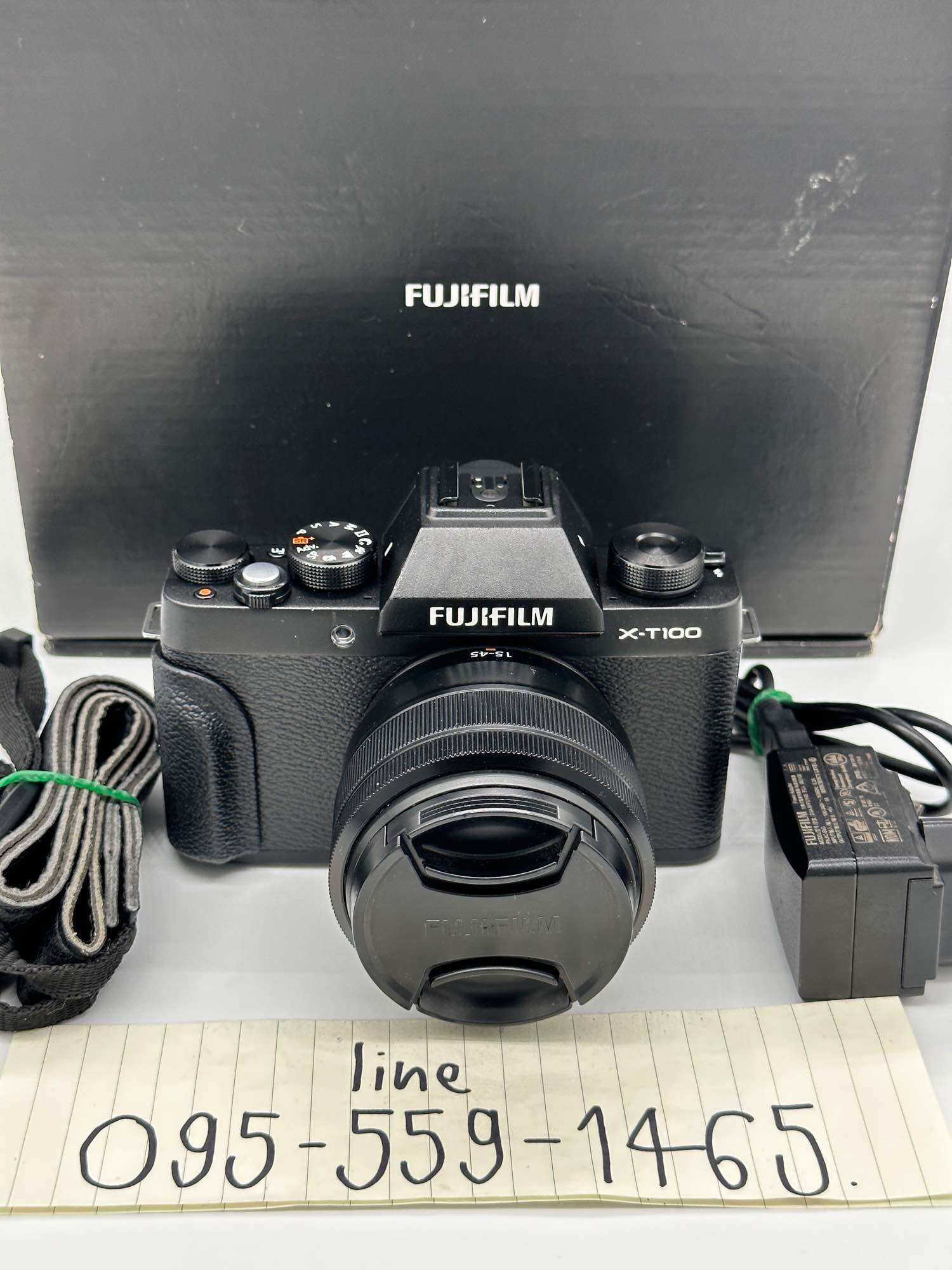(สินค้ามือ2) กล้อง Fuji XT100 ติดเลนส์ 15-45 wifi เซลฟี่ได้ค่ะ อุปกรณ์ ...