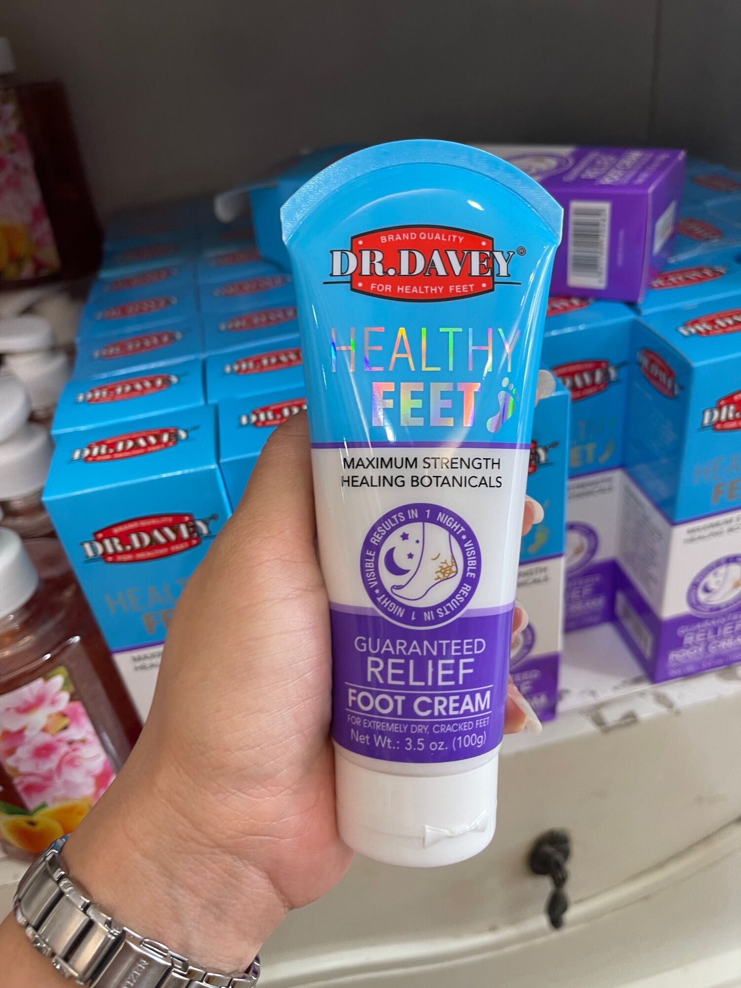Dr.davey Healthy Feet Foot Cream 100g. | Lazada.co.th