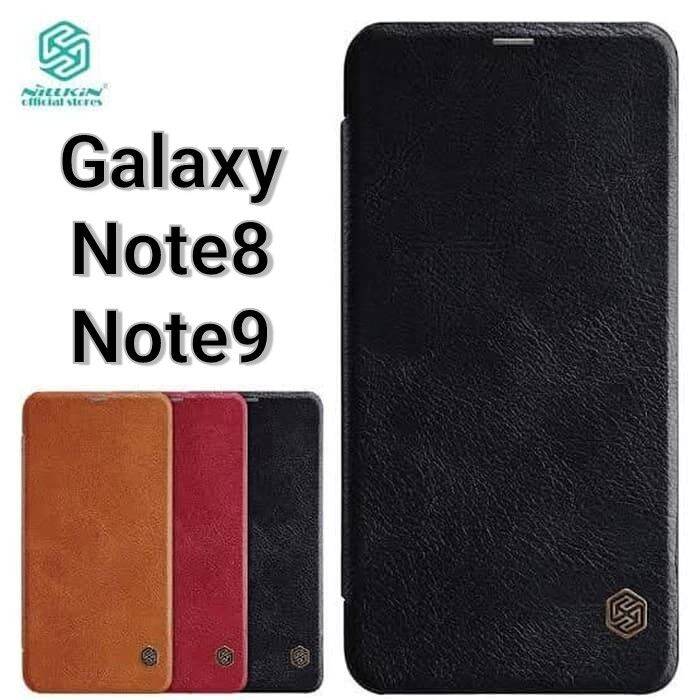 พร้ อมส่งในไทย เคสหนังฝาพับQIN For Galaxy Note8 / Note9 / Note 8 / Note 9 / S10 Plus / S10Plus ...