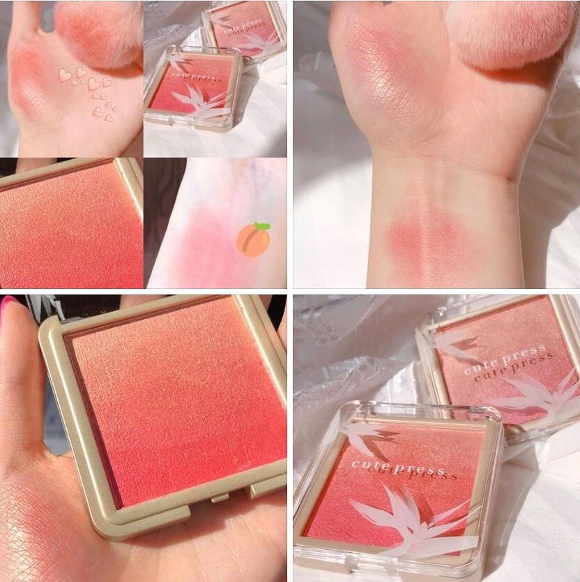 CUTE PRESS Nonstop Beauty Ombre Blush สี 02 PEACH PASSION - Shopboots ...