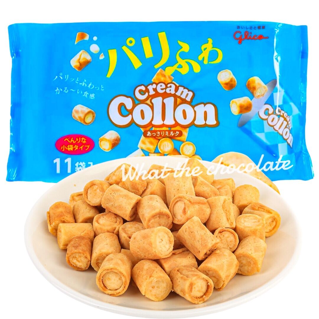 Glico Cream Collon โคลลอนรสนม ห่อยักษ์ | Lazada.co.th
